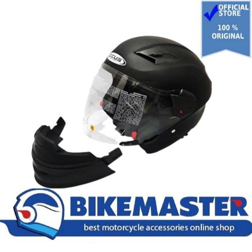 Promo New Helm Zeus Import ZS-611C Matt Black - M Cicil 0% 3x - Kota ...