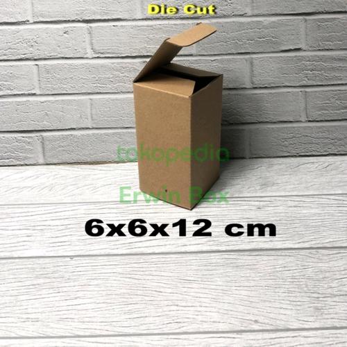 Jual Kardus Box uk. 6x6x12 cm Kotak Karton Die Cut - Jakarta Barat ...