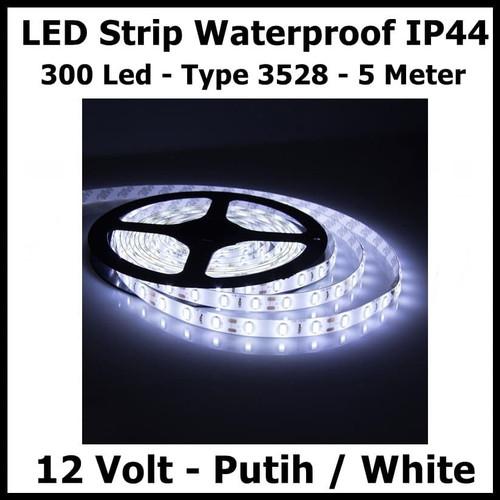 Jual Lampu LED Strip 3528 SMD 2835 Ip44 12v Outdoor Putih - Jakarta ...