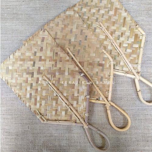 Jual Kipas Natural Kipas Sate Kipas Anyaman Bambu Tradisional Handmade ...