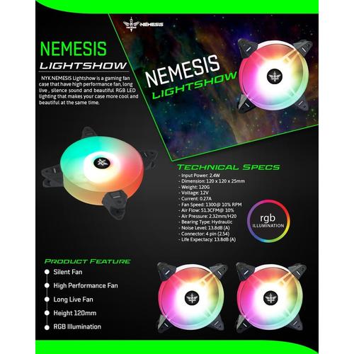 Jual FAN CASE NYK LIGHTSHOW - Kota Bontang - Option Gametech | Tokopedia