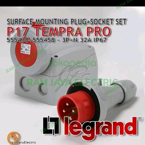 Jual LEGRAND PAKET 1 SET PLUG SURFACE MOUNTING SOCKET 3P+E / 4 PIN 32A - Kota Bandung - pelita ...