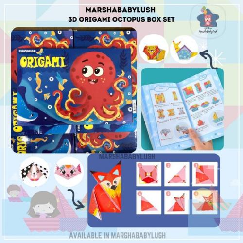 Jual kertas Origami Box Octopus Mainan Melipat Kertas Berbagai Bentuk ...