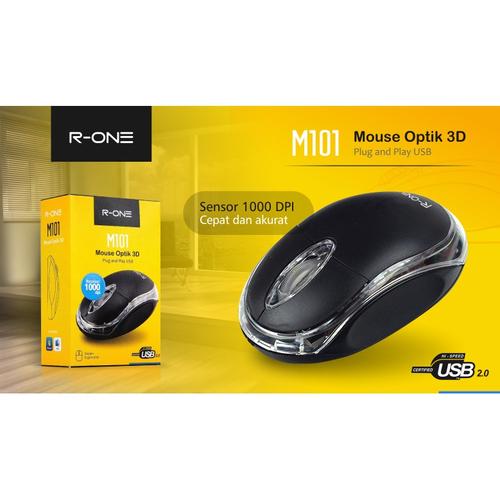 Jual MOUSE OPTIC 3D R-ONE M101 KABEL - Kota Malang - Kios Komputer ...