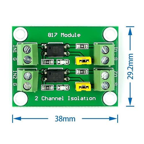 Jual PC817 2Ch 4Ch Optocoupler Isolation Board for PLC Arduinoo ...