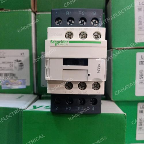 Jual Contactor / Kontaktor 4p LC1D258F7 110V 2NO 2NC Schneider Original ...