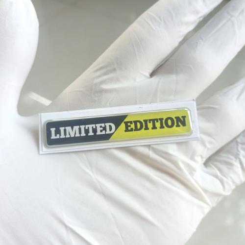 Jual Sticker timbul Limited Edition kecil emblem resin lentur stiker ...