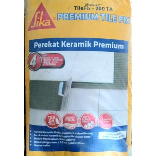 Jual SIKA Tilefix 200 TA Perekat Keramik Tile on tile dan Granit - Kota ...