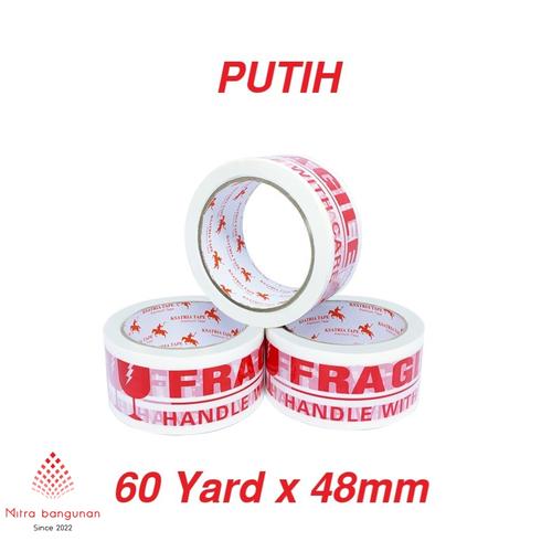 Jual Lem Lakban Isolasi Printing Market Place Fragile Sayur Fresh ...