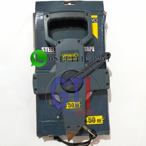 Jual Jual meteran plat YAMAYO 100 Meter/Measure tape yamayo 100 meter ...