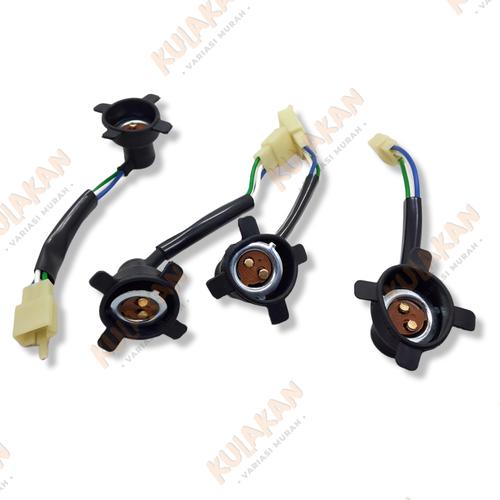 Jual Fiting Fitting Soket Socket Lampu Depan Utama Honda Beat Karbu ...