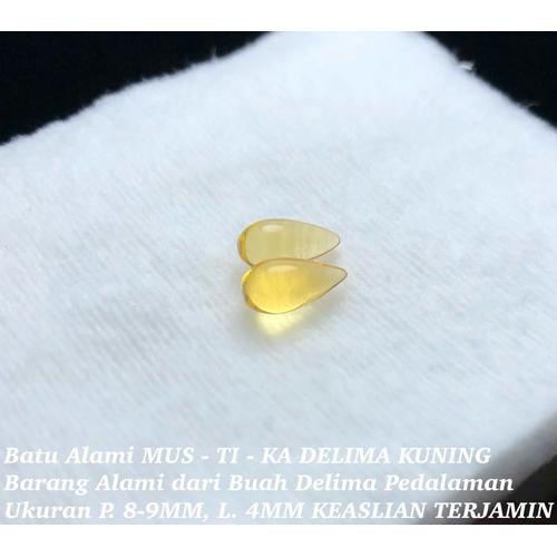 Jual Batu Alami Delima Kuning Asli Dari Kalimantan Ukuran Kecil - Kab ...