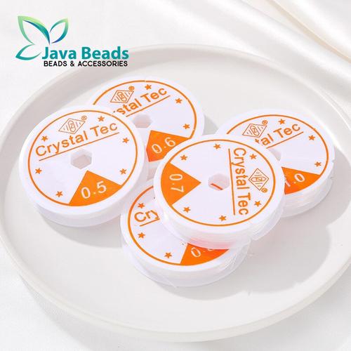 Jual Senar Elastis Crystal Tec Tali Karet Transparan - 0.7 m - Kota ...