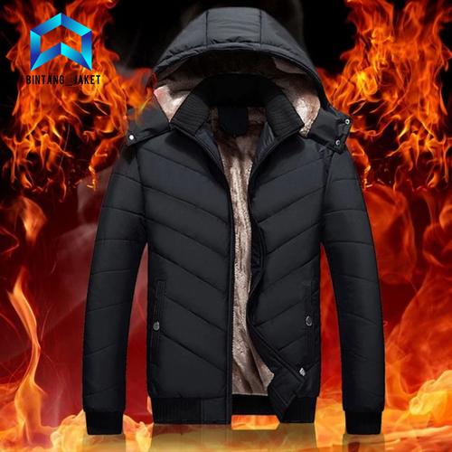 Jual jaket winter pria/ jaket musim dingin/ jaket musim salju - navy, S ...