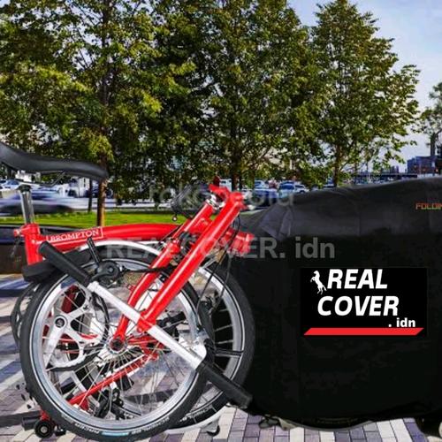 Jual Cover Sepeda Lipat / Folding bike All size and All brand - Hitam ...