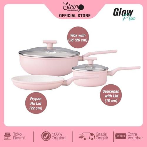 Jual Satuan Stein Steincookware Glow Pan Wok / Frypan / Saucepan ...