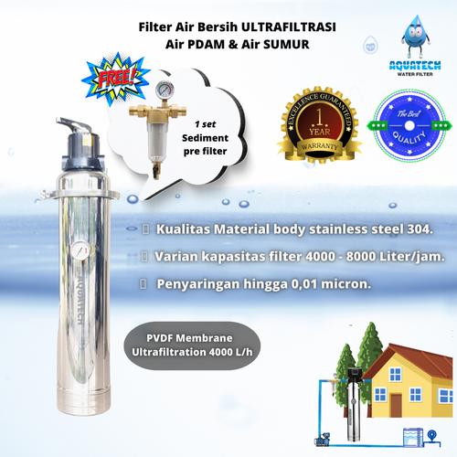 Jual Ultrafiltrasi Filter PVDF membrane 4000 - 8000 L/h (Standing Floor ...
