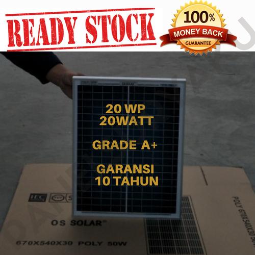Jual Solar Panel Solar Cell Panel Surya 20wp 20 Wp 20 watt ...