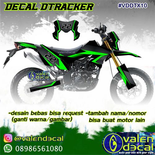 Jual Sticker Striping Decal Dtracker full body bisa request custom ...