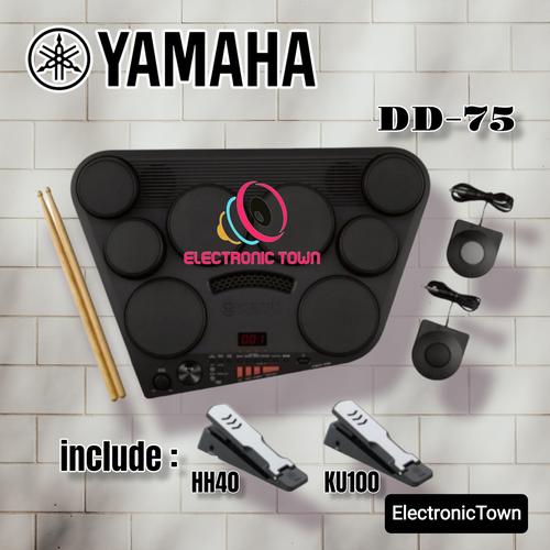Jual Drum Pad YAMAHA DD-75 / DD 75 / DD75 - Portable Drum Elektrik ...