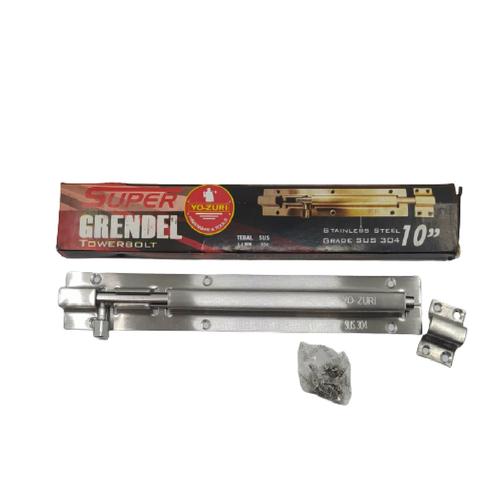 Jual Grendel Yozuri Grendel Slot Pintu Besar 10 inch Kunci Slot Pintu ...