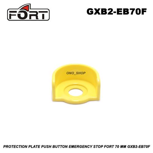 Jual Protection Plate Push Button Emergency Stop FORT 70 mm GXB2-EB70F ...
