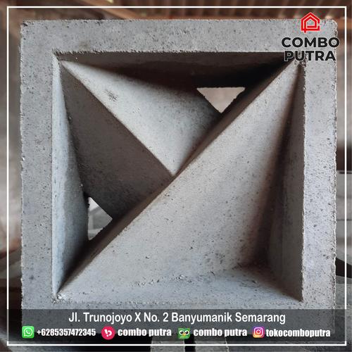 Jual Roster Loster beton Origami 20 x 20 cm - Kota Semarang ...