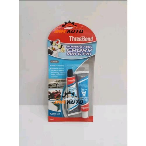 Jual LEM THREEBOND EPOXY ADHESIVE SUPER STEEL / THREEBOND LEM BESI 35ml ...