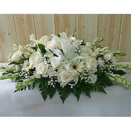 Jual RANGKAIAN BUNGA SEGAR | CENTERPIECE OVAL | CENTERPIECE BUNGA SEGAR ...