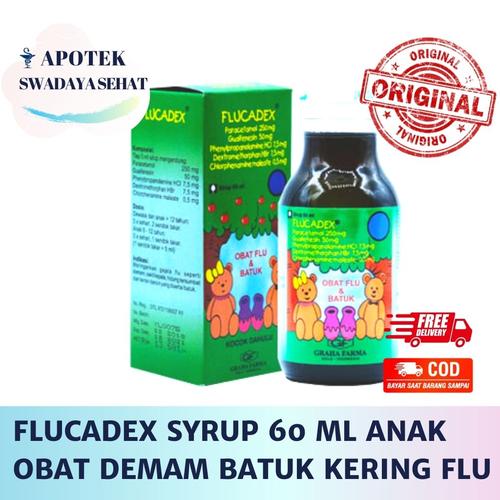 Jual Flucadex syrup 60ml / sirup obat batuk dan flu anak - Kab. Bandung ...