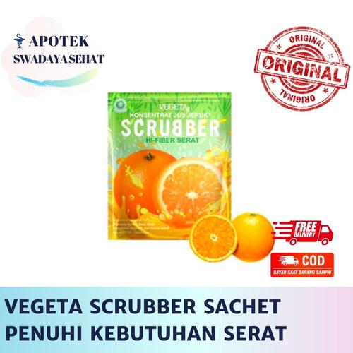Jual VEGETA SCRUBBER SACHET 7,1GR - Kab. Bandung - BioLife.id | Tokopedia