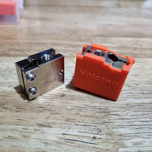 Jual NF-V6 PT100 Volcano Plated Copper Heat Block For Volcano Hotend ...