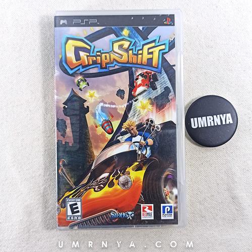 Jual Kaset Original GripShift Grip Shift PSP UMD CD Disk Game PS Games ...