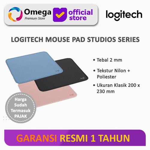 Promo Logitech Mousepad Studio Series Blue - Hitam - Kota Medan - Omega ...