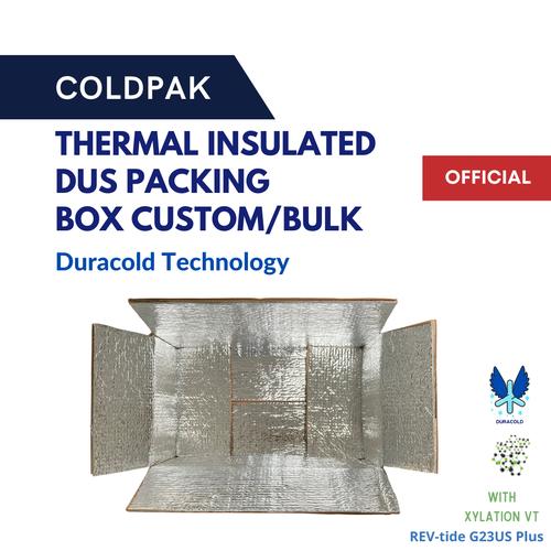 Jual COLDPAK Custom Thermal Box Dus Packaging Frozen Food Duracold ...