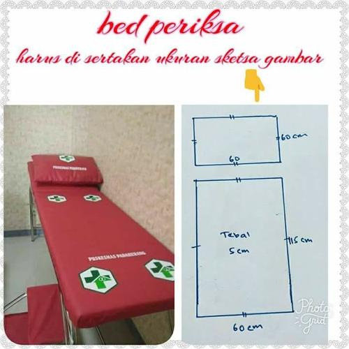 Jual Bed Periksa Cover bisa custom polos, cetak nama dan logo - Motif ...