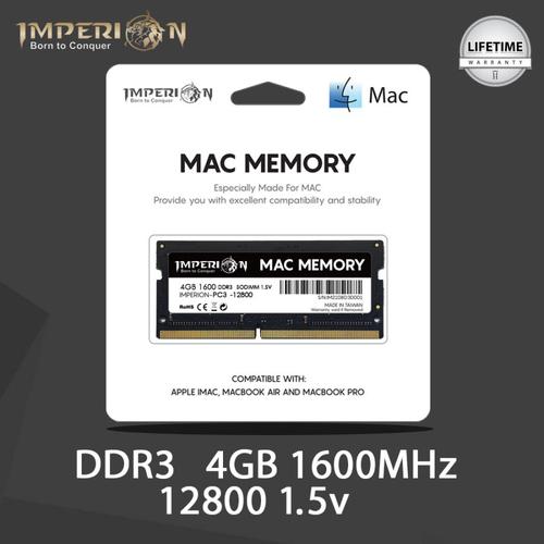 Jual RAM IMPERION MAC MEMORY DDR3 4GB 1600 MHZ PC 12800 GARANSI RESMI - Jakarta Utara - RAJA RAM ...