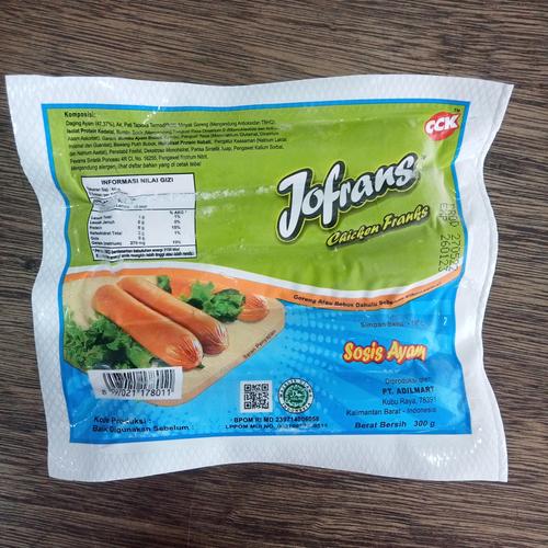Jual Jofrans Sosis Ayam 300 Gr Isi 10 Pcs - Kota Singkawang - toko we ...