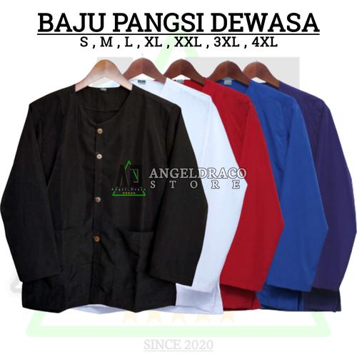 Jual Baju Pangsi Dewasa Pria Laki Laki Sunda Betawi S M L XL XXL 3XL ...