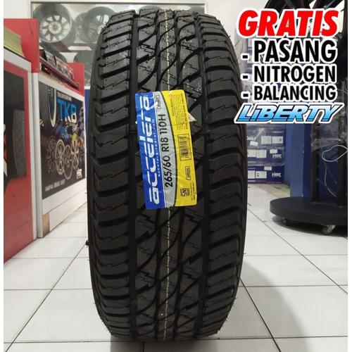 Jual Ban Mobil Pajero fortuner Ring 18 ACCELERA 265 60 R18 OMIKRON A/T ...