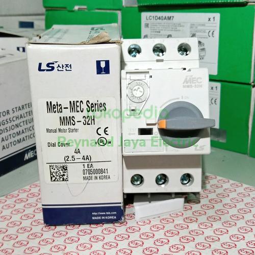 Jual Manual Motor Starter LS MMS-32H 4A (2.5-4A) Meta - MEC Series ...