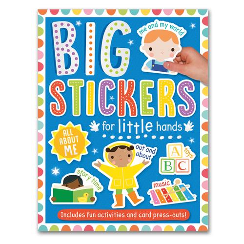 Jual All About Me Big Stickers For Little Hands - Sticker Activity ...
