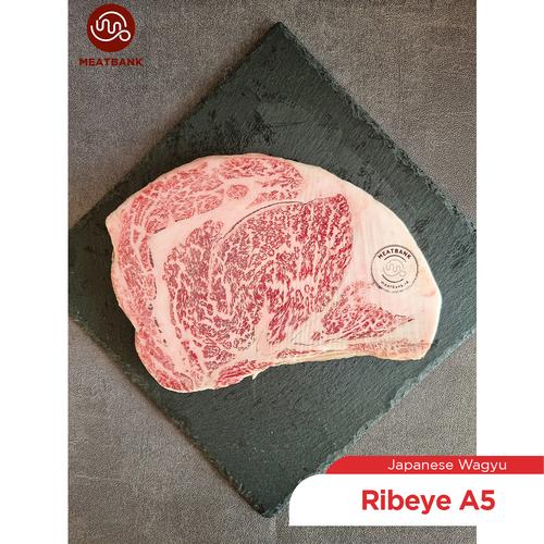 Promo MEATBANK JAPAN WAGYU RIBEYE A5 Kobe Beef Rib Eye Miyazaki BBQ ...