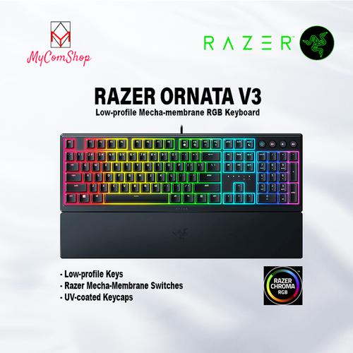 Jual Razer Ornata V3 Low-profile Mecha-membrane RGB Keyboard - Jakarta ...