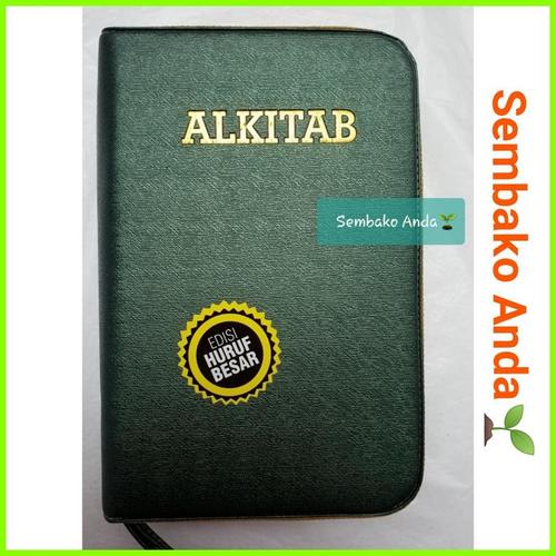 Jual READY!! A) Alkitab Kristen EDISI HURUF BESAR. Manula Usia Lanjut ...