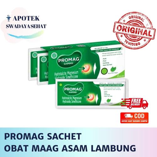 Jual Promag Suspensi Cair Obat Sakit Maag Sachet 7ml - Kab. Bandung ...
