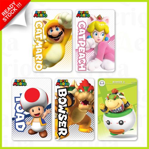 Jual Amiibo Clone Card Super Mario 3d World - Paket NFC Kartu PVC ...