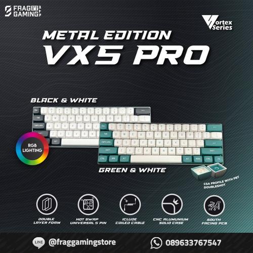 Jual Vortex VX5 PRO Midnight Green Metal Vortexseries Mechanical ...