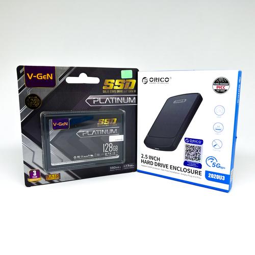 Promo Ssd Portable 256gb V Gen Sata Orico Hdd Enclosure External Vgen 256 128gb 2139u3