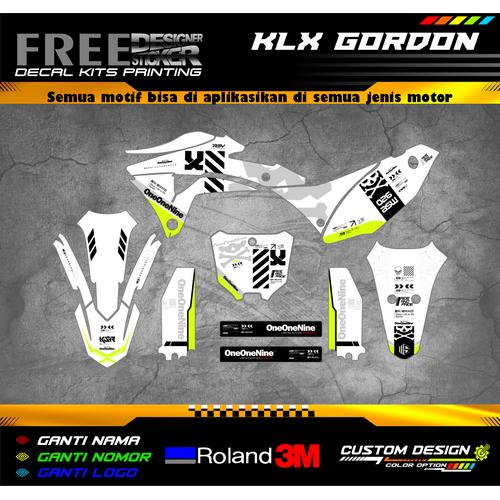 Jual DECAL KLX GORDON full body Design Bebas - STANDAR TIPIS - Kab ...